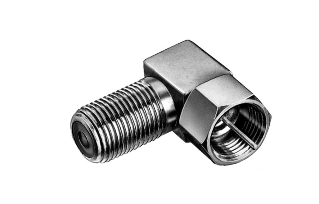 F Female/F Male Angled Adaptor - Digital Imports