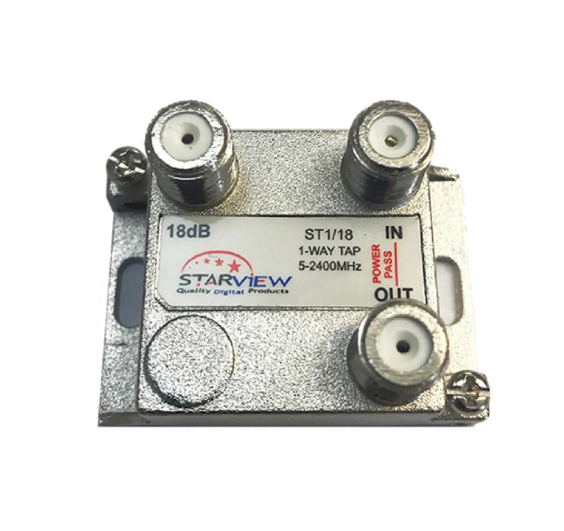 Starview 1 Way Satellite Tap, 18dB Loss - Digital Imports
