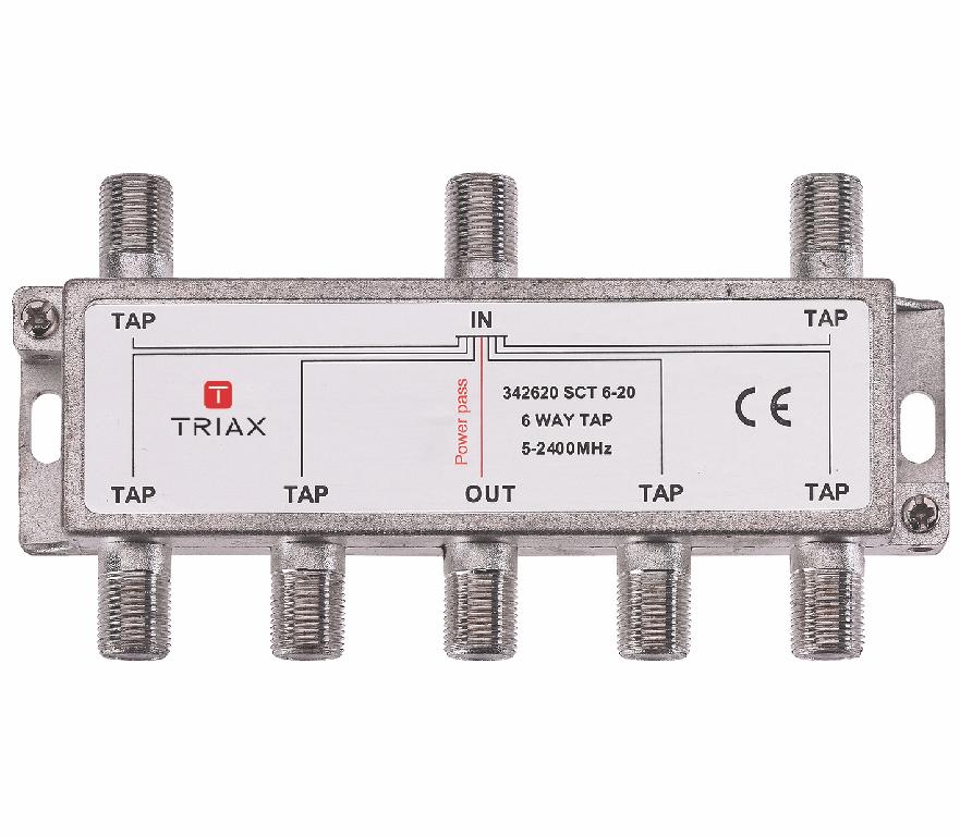 Triax SCT 6/20, 6 Way Tap - Digital Imports
