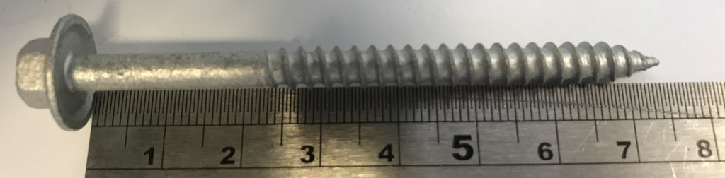 75mm Tek Screw Wood - Digital Imports