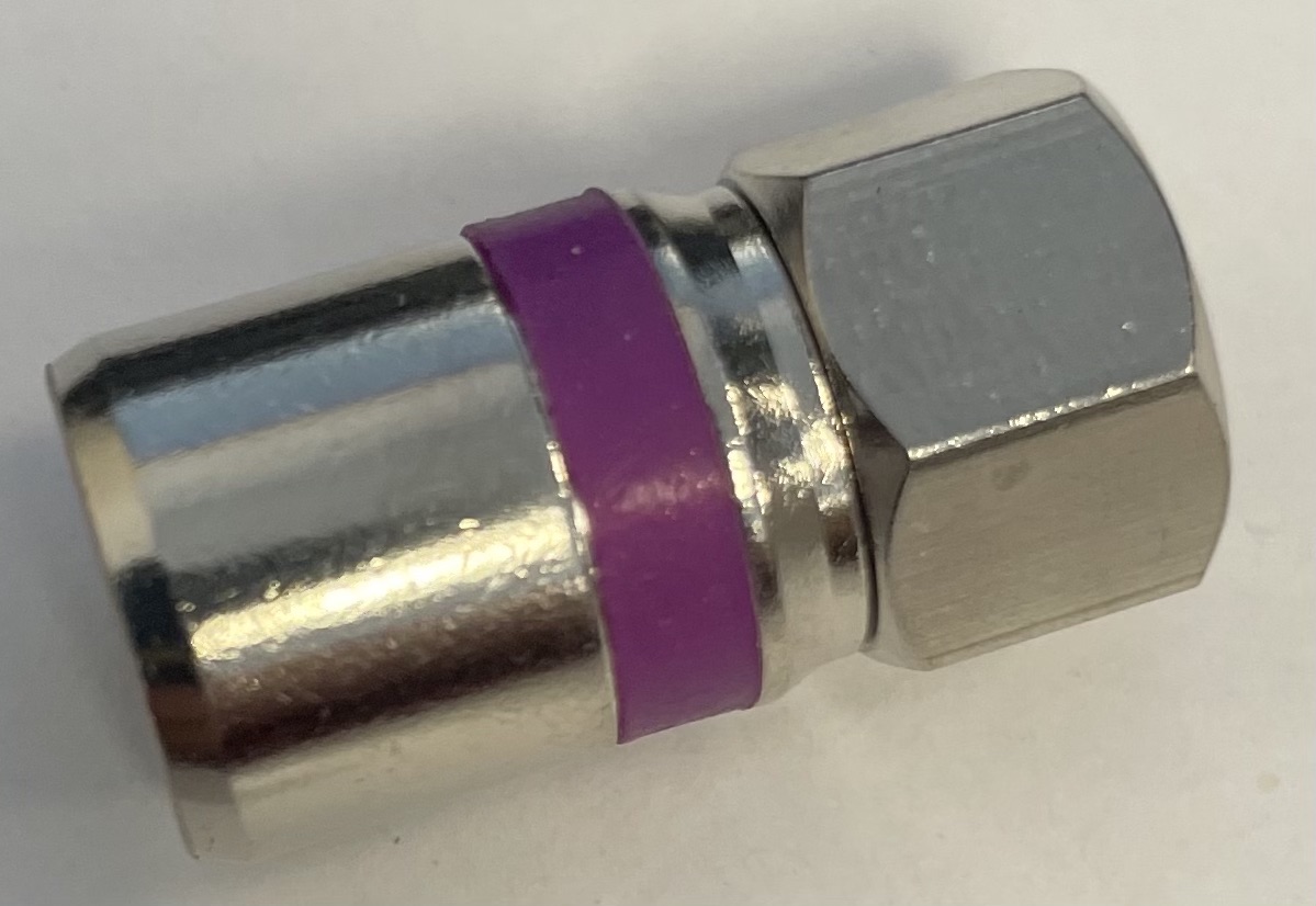 Self Lock F Type Connector - Push On - Digital Imports