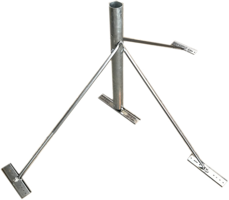 76mm Flexi Roof Mount Kit including Stays - Digital Imports