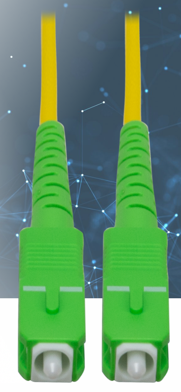 1.0m Optical Fibre Single Mode Patch Lead, SC/APC to SC/APC - Digital ...