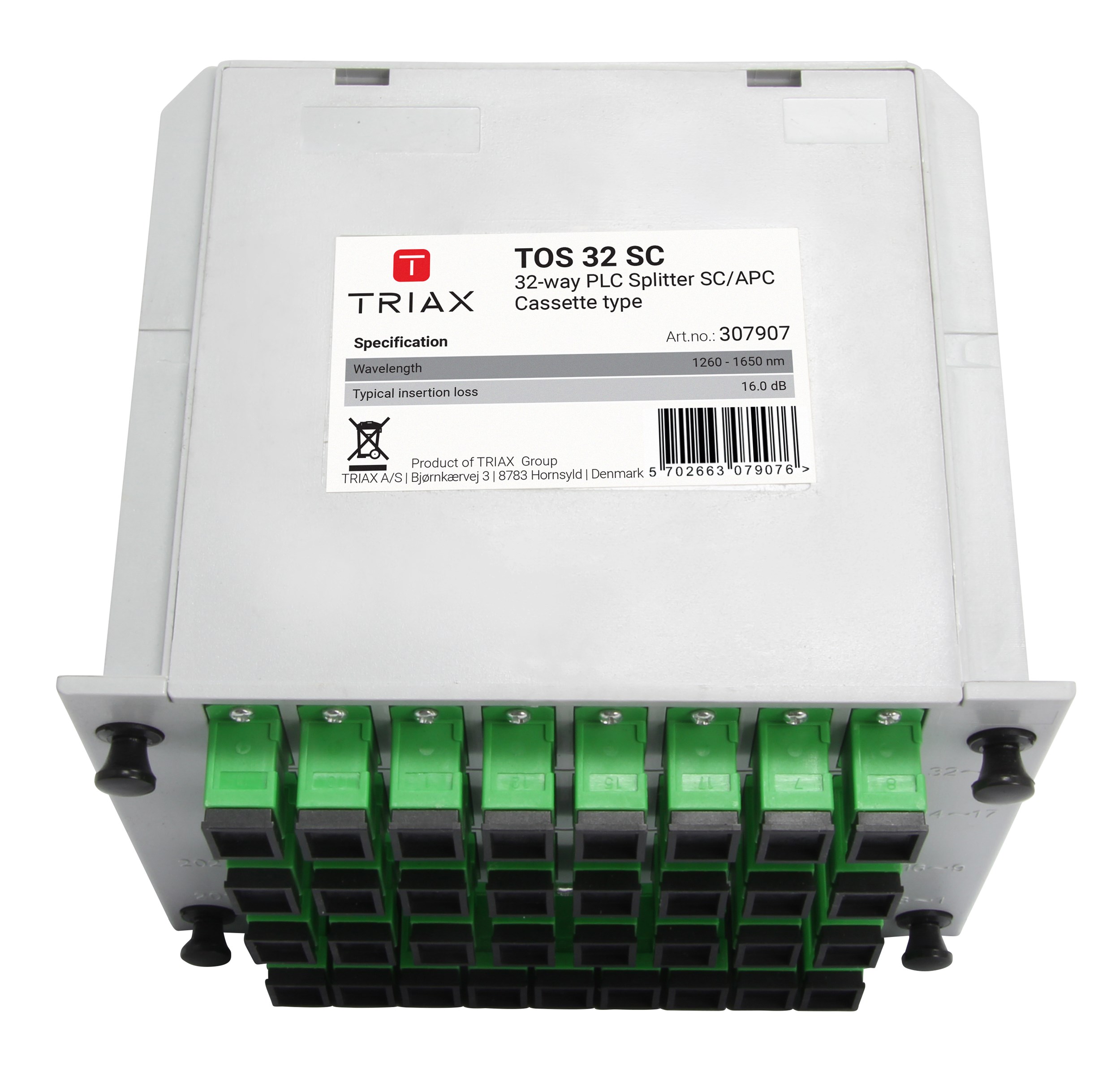 TOS 32 SC 32 Way PLC Splitter (SC/APC) - Digital Imports