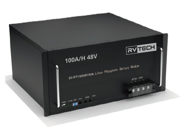 48V 100 AH 5U rack-mount lithium-ion battery system - Digital Imports